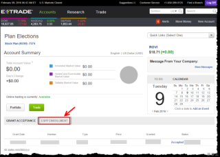 etrade.com에서 ESPP(우리사주, Employee Stock Purchase Plan) Contribution ...